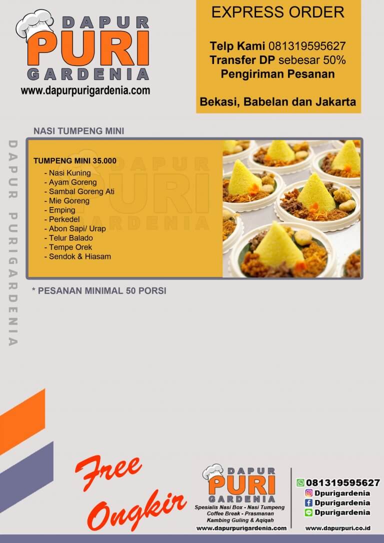 Nasi Tumpeng Mini | 081319595627 Catering Bekasi | Jakarta