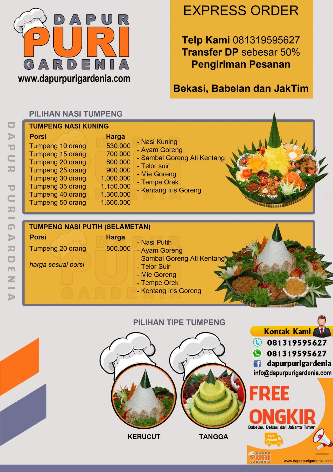 Nasi Tumpeng | 081319595627 Catering Bekasi | Jakarta